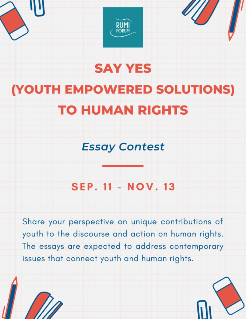 Say YES (Youth Empowered Solutions) to Human Rights - Essay Contest ...