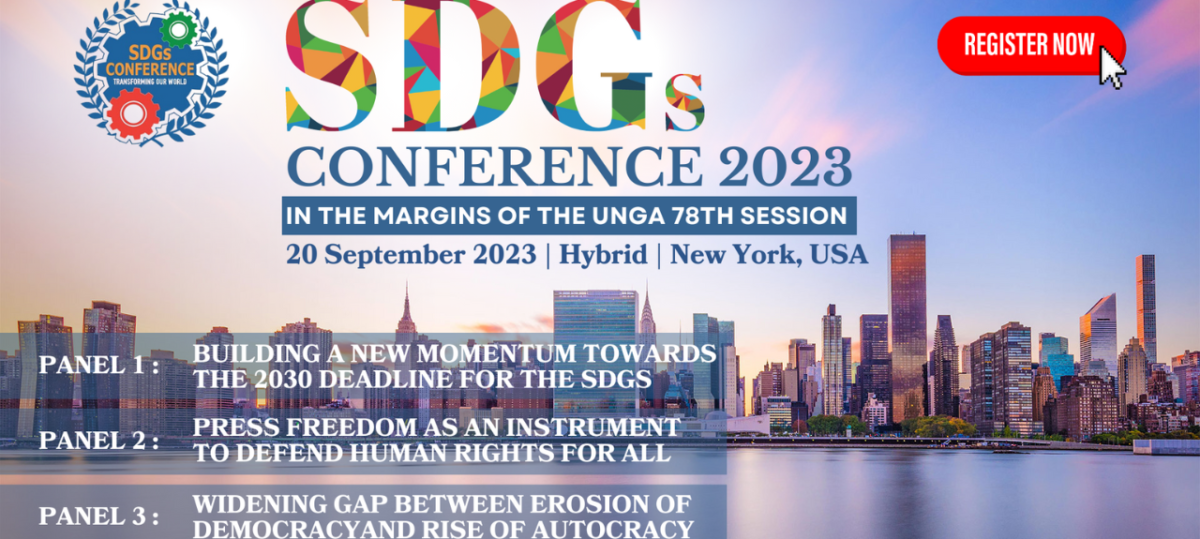 Partner Event: SDGs Conference 2023 | Rumi Forum